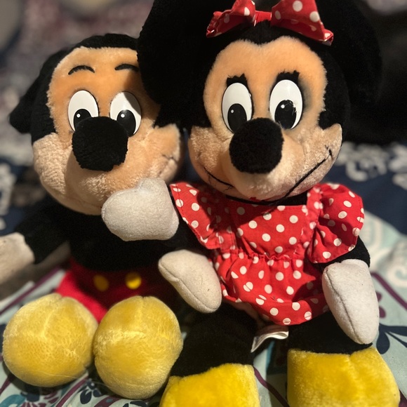 Disney | Toys | Vintage Disney Minnie Mickey Mouse Bundle | Poshmark